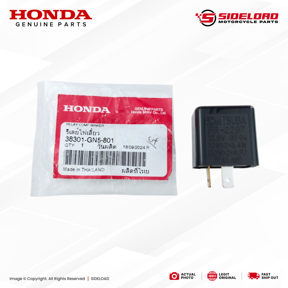 Relay, Flasher - TMX, XRM 125, RS 125, Universal - Honda Genuine (3830 ...