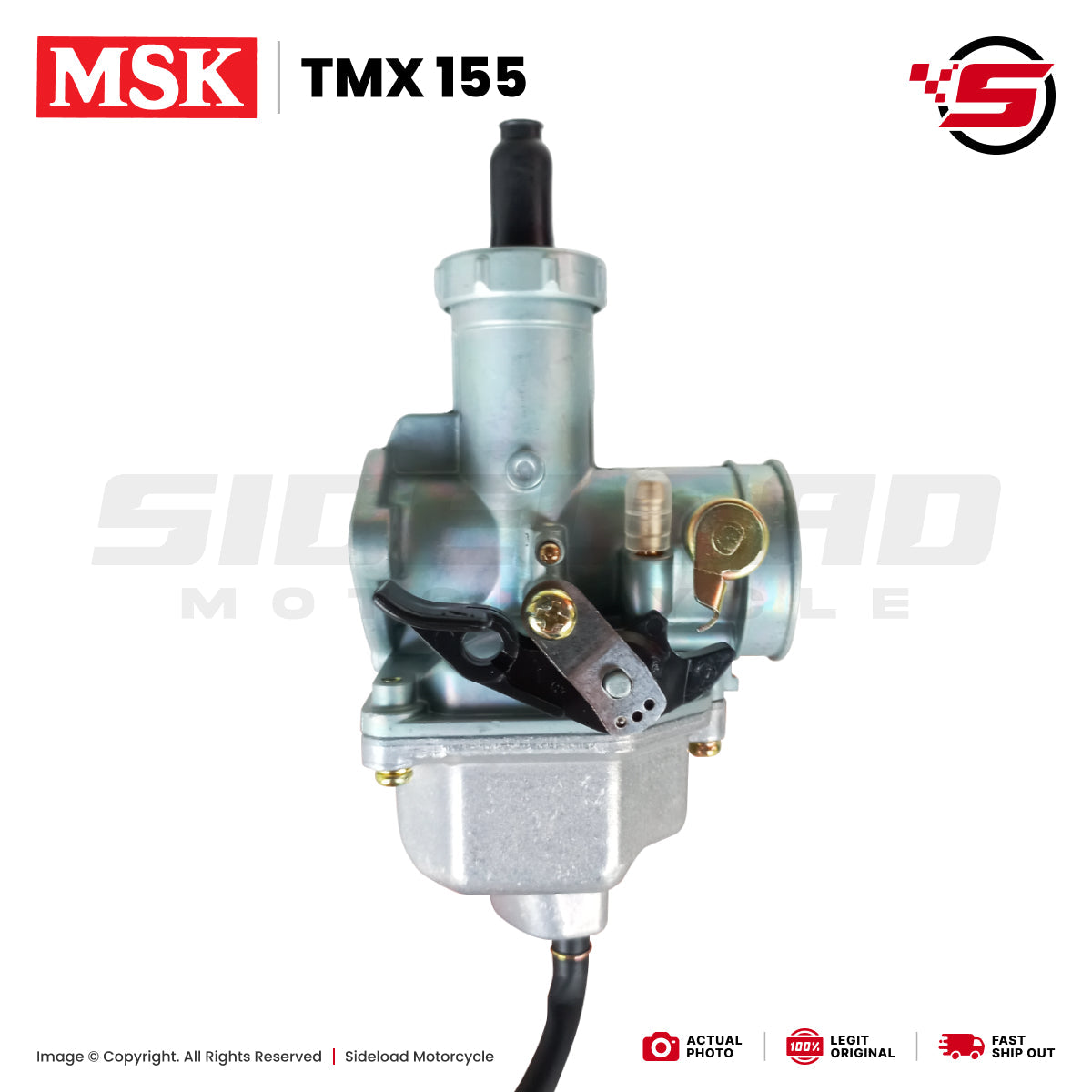 Carburetor - TMX 155 125, Rusi TC, CG125 CG150, etc. - MSK – Sideload ...