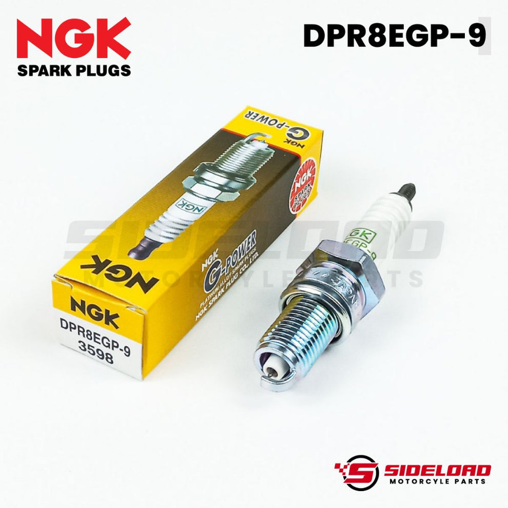 Plug, Spark (DPR8EGP-9) - TMX 155 / 125 Alpha - NGK – Sideload Motorcycle