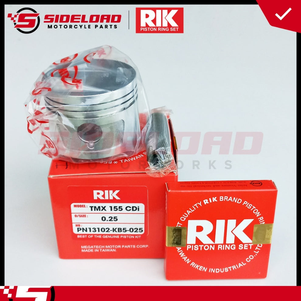 Piston 0.25 - TMX 155 CDI - RIK – Sideload Motorcycle