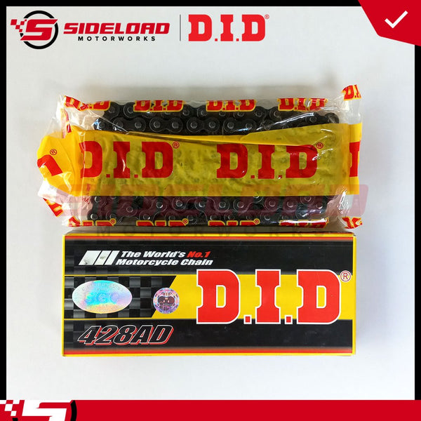 Chain - 120L - 428 - STD - Universal - D.I.D – Sideload Motorcycle