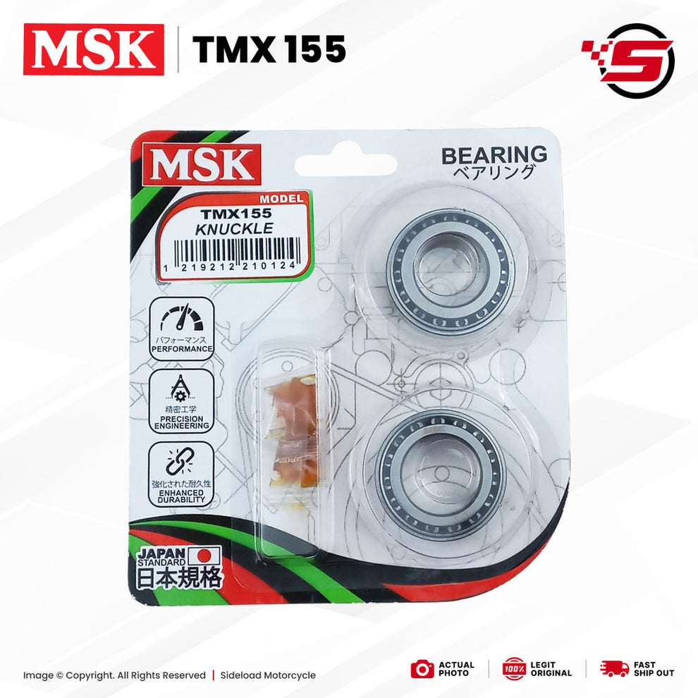 T-Post Knuckle Bearing - Upper & Lower Set - TMX 155 - MSK – Sideload ...