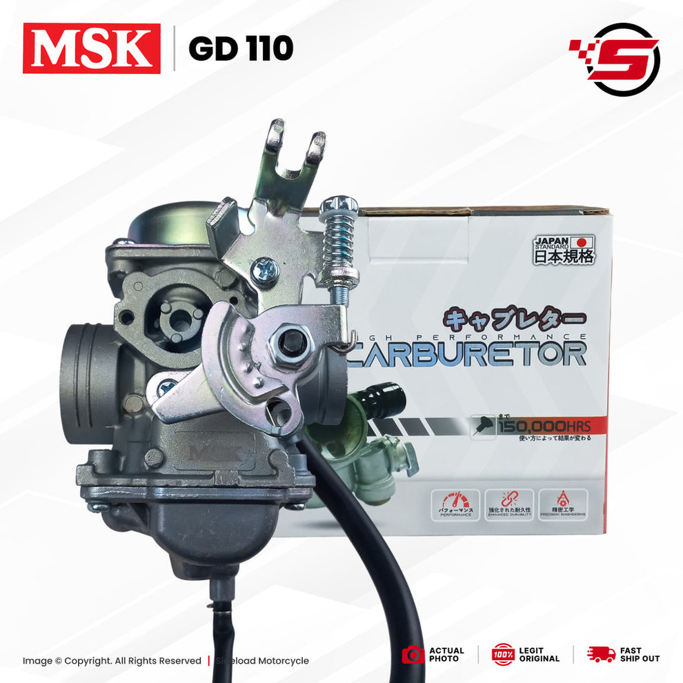 Carburetor - GD110 - MSK – Sideload Motorcycle