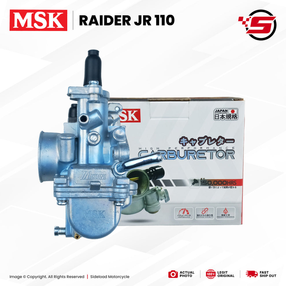 Carburetor - Raider J 110 - MSK – Sideload Motorcycle