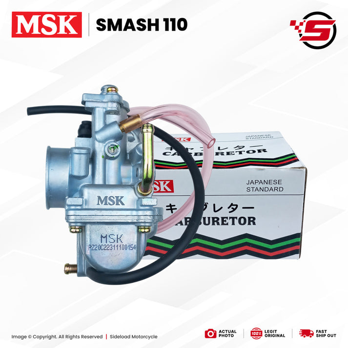 Carburetor - Smash 110 - MSK – Sideload Motorcycle